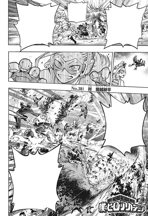 Chapter 381 My Hero Academia Wiki Fandom