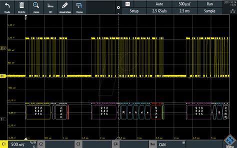 Rtm K3 Can Lin Trigger And Decode For Rtm3000 Oscilloscopes At