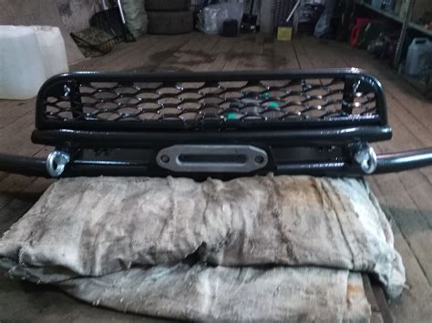 Отбойник и бампер готов — Mitsubishi Pajero Sport (2G), 2,5 л, 2011 ...