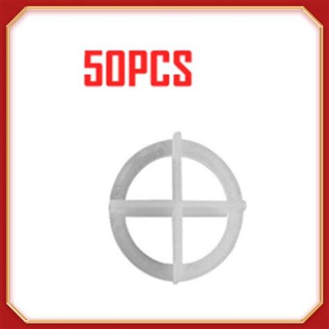 50pcs Plastic Tile Leveler Adjuster Positioning Artifacts Leveler Locator Spacers For Flooring