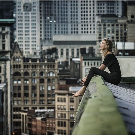Barefoot City Woman