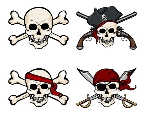 DIBUJOS DE CALABERAS PIRATAS Imagui
