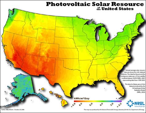 Nrel Solar Map