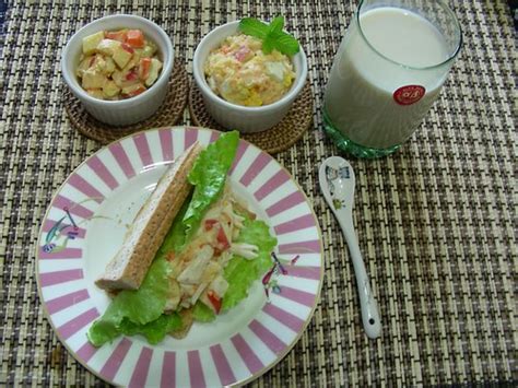 Diy料理 薯泥蛋沙拉套餐 Kikis Blog