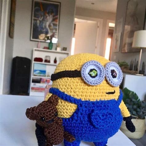 Despicable Me Bob With Bear Vinyl Decal Etsy Canada