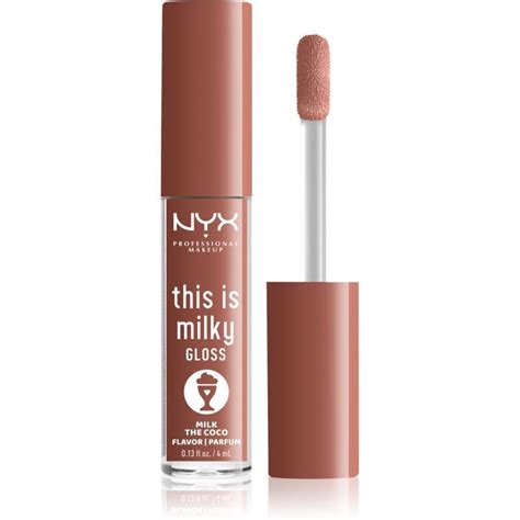 Nyx Professional Makeup This Is Milky Lip Gloss 20 Milk The Coco 4ml