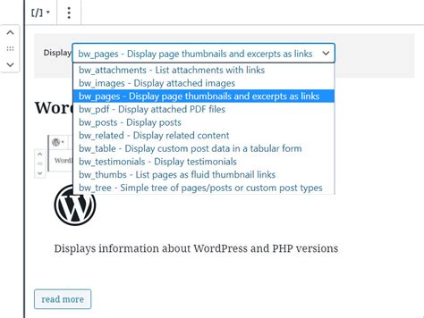 Blocks Archive Oik Plugins