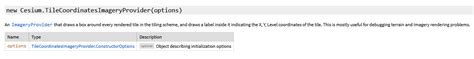 Cesium实现瓦片坐标信息图层cesiumjs Tilecooderdinatesimageryprovider Csdn博客
