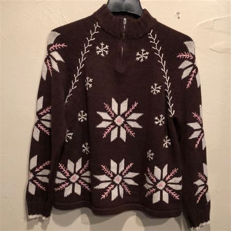 Mandal Bay Sweaters Vintage Mandal Bay Embroidered Cottonramie Zip