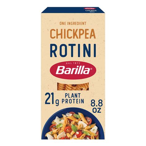 Barilla 12g Protein Chickpea Rotini Pasta Shop Pasta At H E B