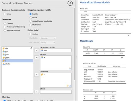 Generalized Linear Models