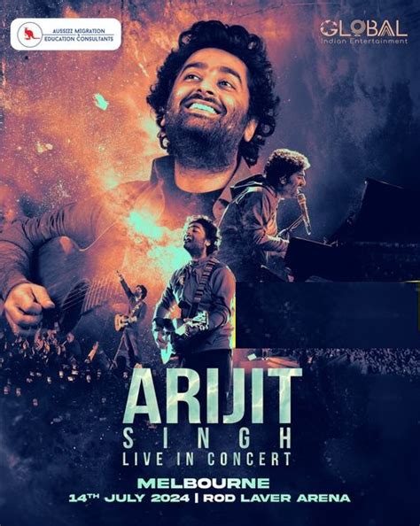 Arijit Singh Live In Concert Melbourne 2024 Premier Tickets