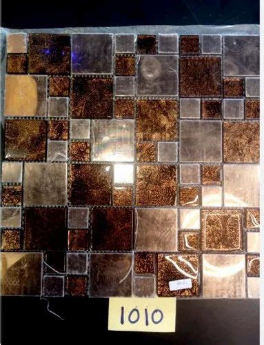 K Woods Brown 1010 Mosaic Highlighter Tiles For Interior Thickness