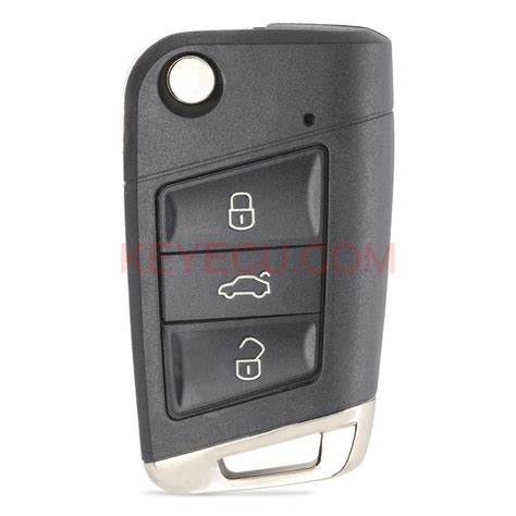 P N 5G0 959 753 BB Aftermarket Flip Remote Key Fob 3 Button For