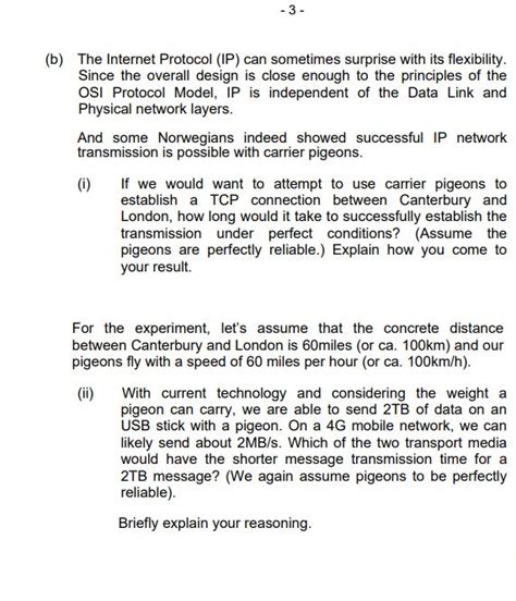 Answered B The Internet Protocol IP Can Bartleby