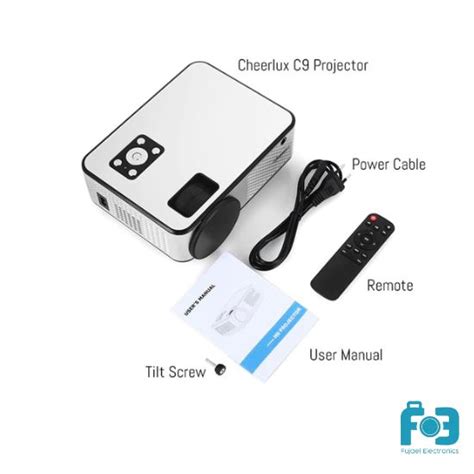 Cheerlux C Lumens Mini Projector With Built In Tv Card Fujael Electronics