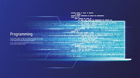 Premium Vector Program Concept Abstract Dotted Line Vector Super High Speed Digital Technology