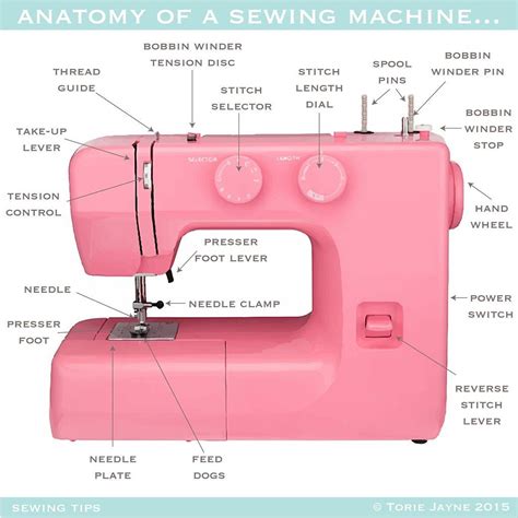Anatomy Of A Sewing Machine Artofit