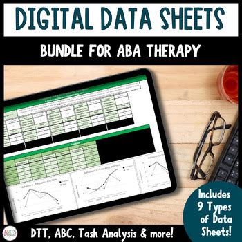 Digital Data Sheets ABA Therapy Starter Bundle By ABA Simplified
