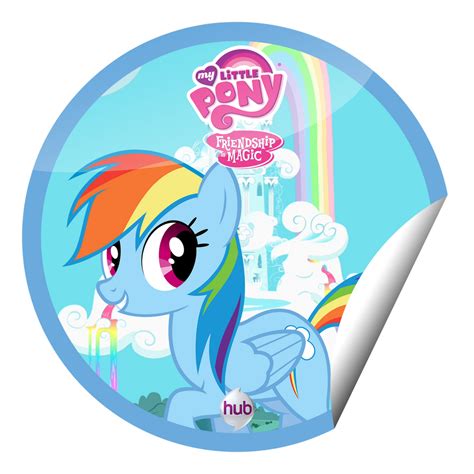 Rainbow Dash Sticker By Alphaponz On Deviantart