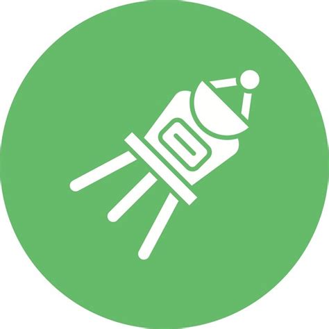 Premium Vector Space Probe Vector Illustration Style