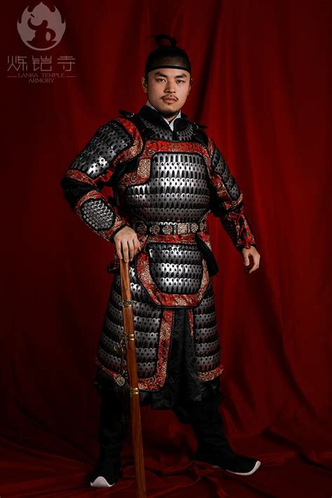 【温陈华炼铠堂】中国甲胄铠甲盔甲2020赤金锦缎扎甲男女情侣款 淘宝网 花瓣网