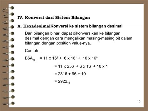 Konversi Sistem Bilangan Biner Jaringan Komputer Ppt