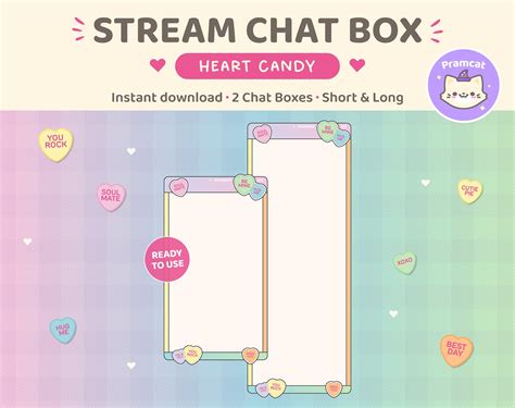 Twitch Overlay Chat Box And Webcam Stream Bundle Etsy Singapore