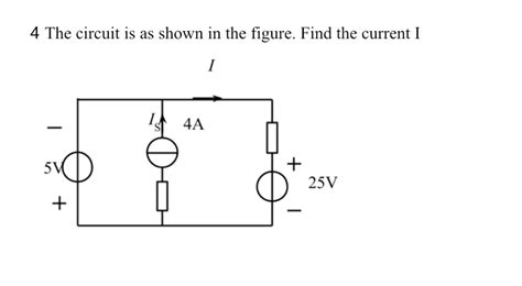 The Circuit Is As Shown In The Figure Find The Chegg