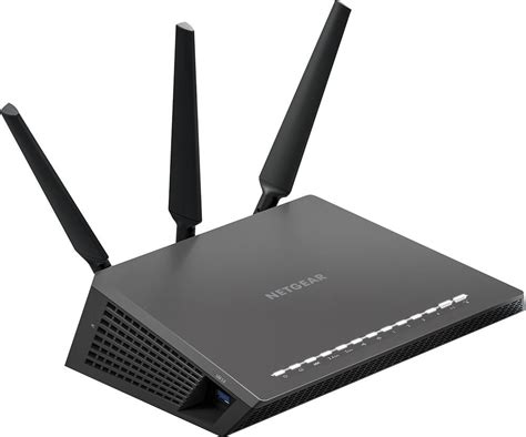 Best Buy NETGEAR Nighthawk AC Wi Fi Router With VDSL ADSL Modem D NAS