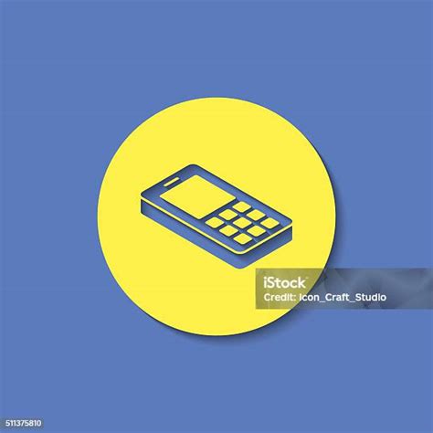 휴대폰 3d 제품의 등각투영 아이콘크기 0명에 대한 스톡 벡터 아트 및 기타 이미지 0명 기업 재무와 산업 노랑 Istock