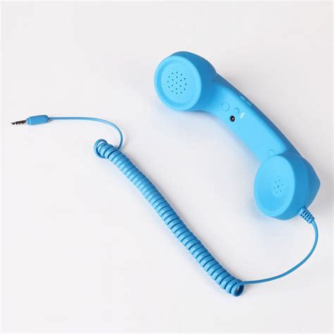 Cell Phone Handset Retro Telephone Handset Anti Radiation Receivers 35mm For For Iphone