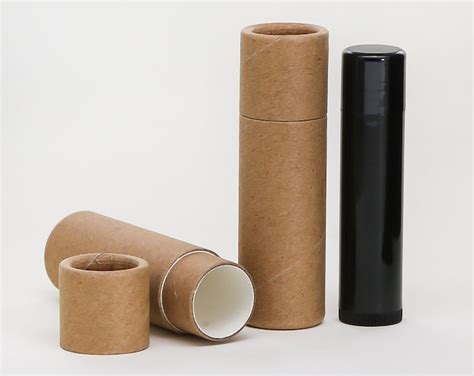 Eco Friendly 13 Oz Kraft Lip Balm Tubes Kraft Cardboard Etsy