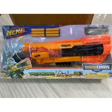 全新未拆彩盒版 蝦皮唯一 橙橘機 Nerf Doomlands廢土 Vagabond流浪者 熱火發射器 蝦皮購物