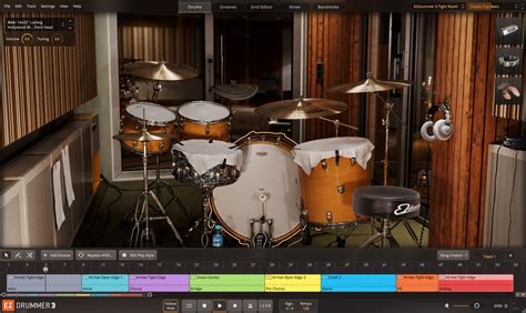 佩斯资源网音源插件vst多重采样原声套鼓采样音色toontrack Ezdrummer Vsti 佩斯音频工作室 佩斯资源网