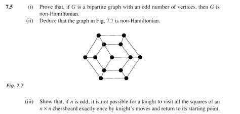 Solved I Prove That If G Is A Bipartite Graph With An Chegg