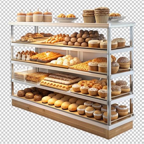 Bakery Display Premium Ai Generated Psd