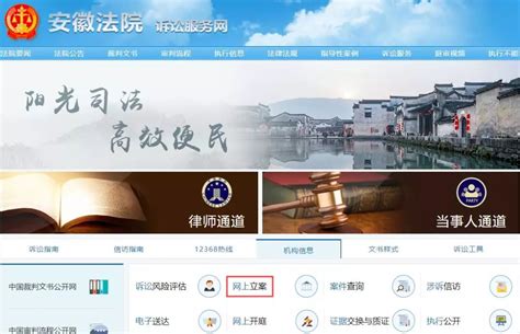 蜀山法院诉讼指引 网上立案一小步，司法为民一大步澎湃号·政务澎湃新闻 The Paper