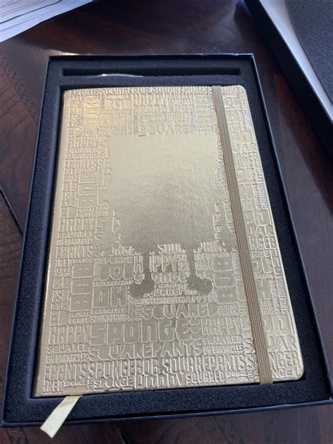 Gold Spongebob Journal Rspongebob