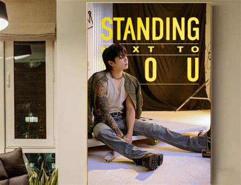 Jungkook Bts Poster Set Standing Next To You Jungkook Golden Etsy