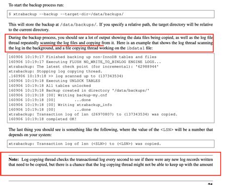 Xtrabackup工作原理 墨天轮