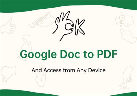 The Guide On How To Save A Google Doc As Pdf Updf