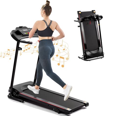 Foldable Treadmill With Incline Treadmills For Home With Lcd Display