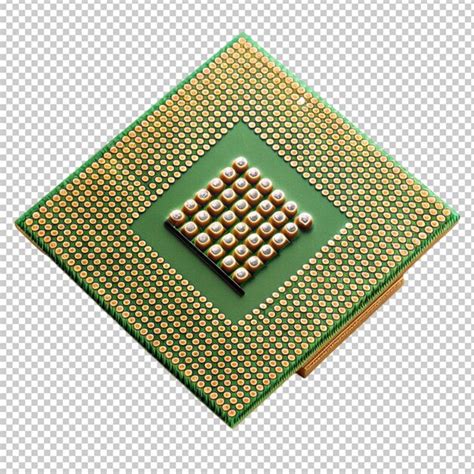 processor chip premium ai generated psd