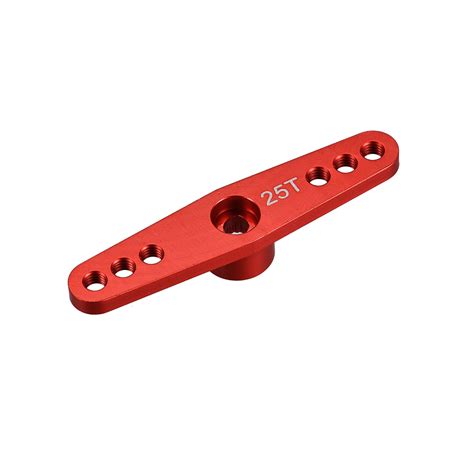 T Servo Arm Horn Double Offset M Red For Servo Repair Part Mm Walmart Com