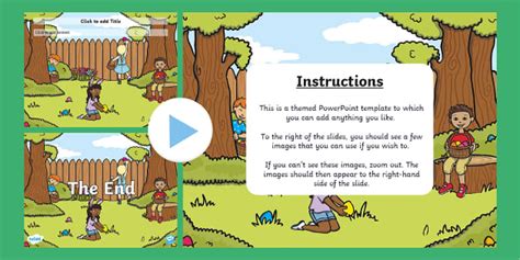 FREE Easter Themed Editable PowerPoint Background Template