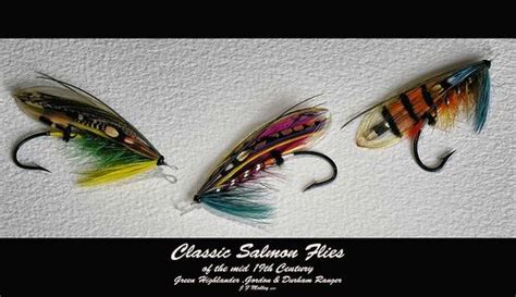 Classic Salmon Flies Salmon Flies Flying Salmon