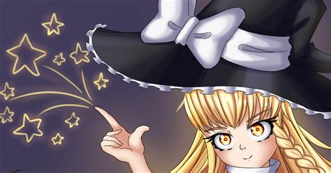 東方 Marisa Kirisame Matthのイラスト Pixiv