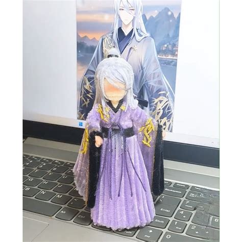 Fuzzy Wire Doll Kit Violet Oriental Beauty Outfit With Customized Craft Attributes Shopee