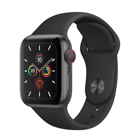 Apple Watch Series 5 Gps 44mm Cellular Gris Espacial Con Correa